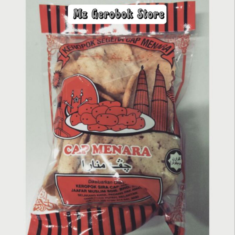 🔥READY STOK🔥KEROPOK SIRA/ORIGINAL CAP MENARA SEDAP SENGOTI | Shopee ...