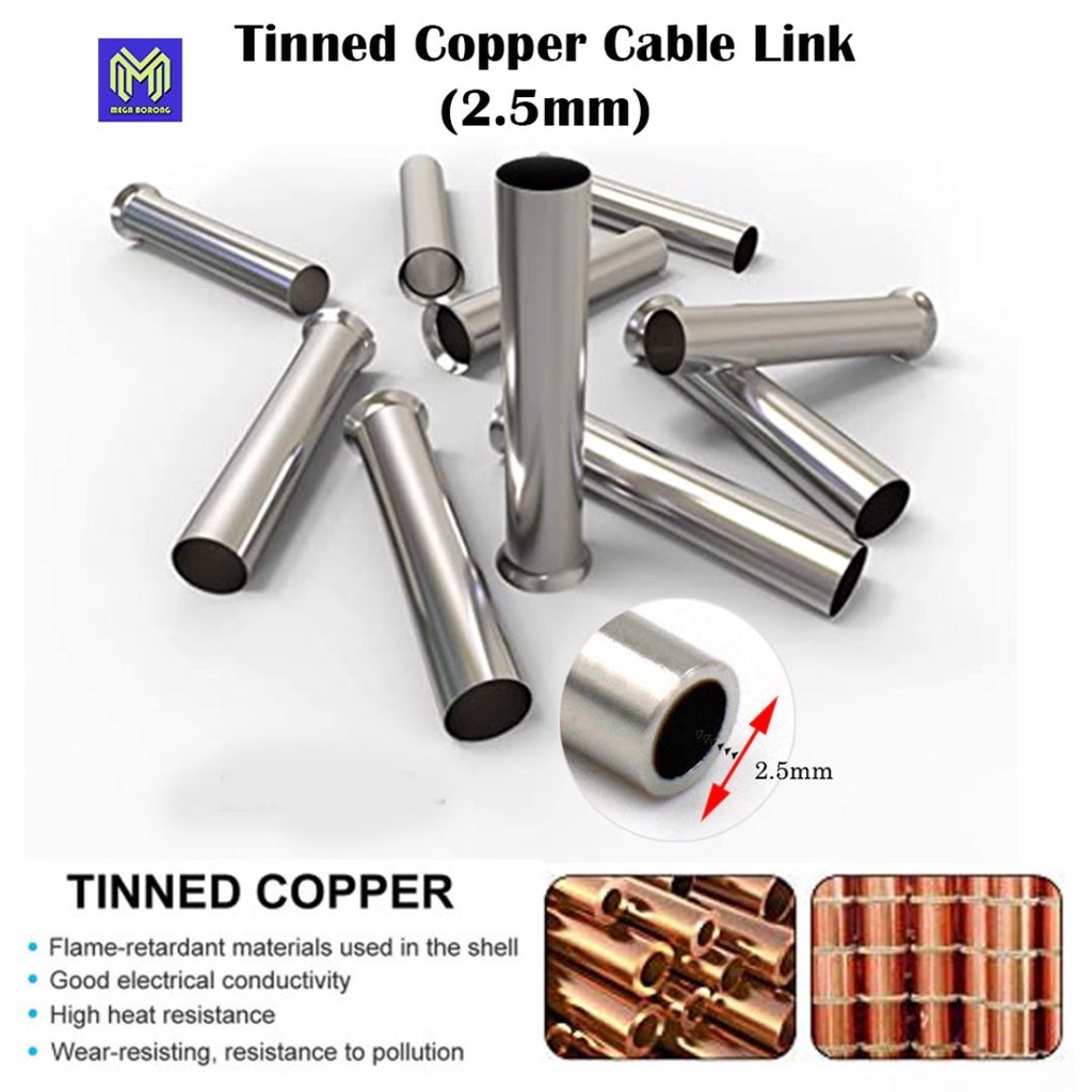 Sino Tinned Copper Cable Link (2.5mm) | Shopee Malaysia