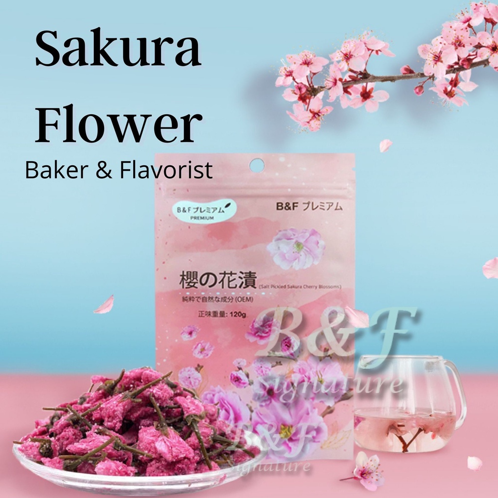 Japan Sakura edible flower petals 120g edible flower for cake japan ...