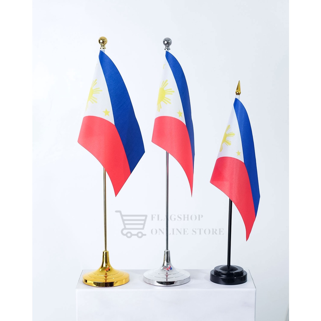 Table Desk Philippine Flag Stand | Shopee Malaysia