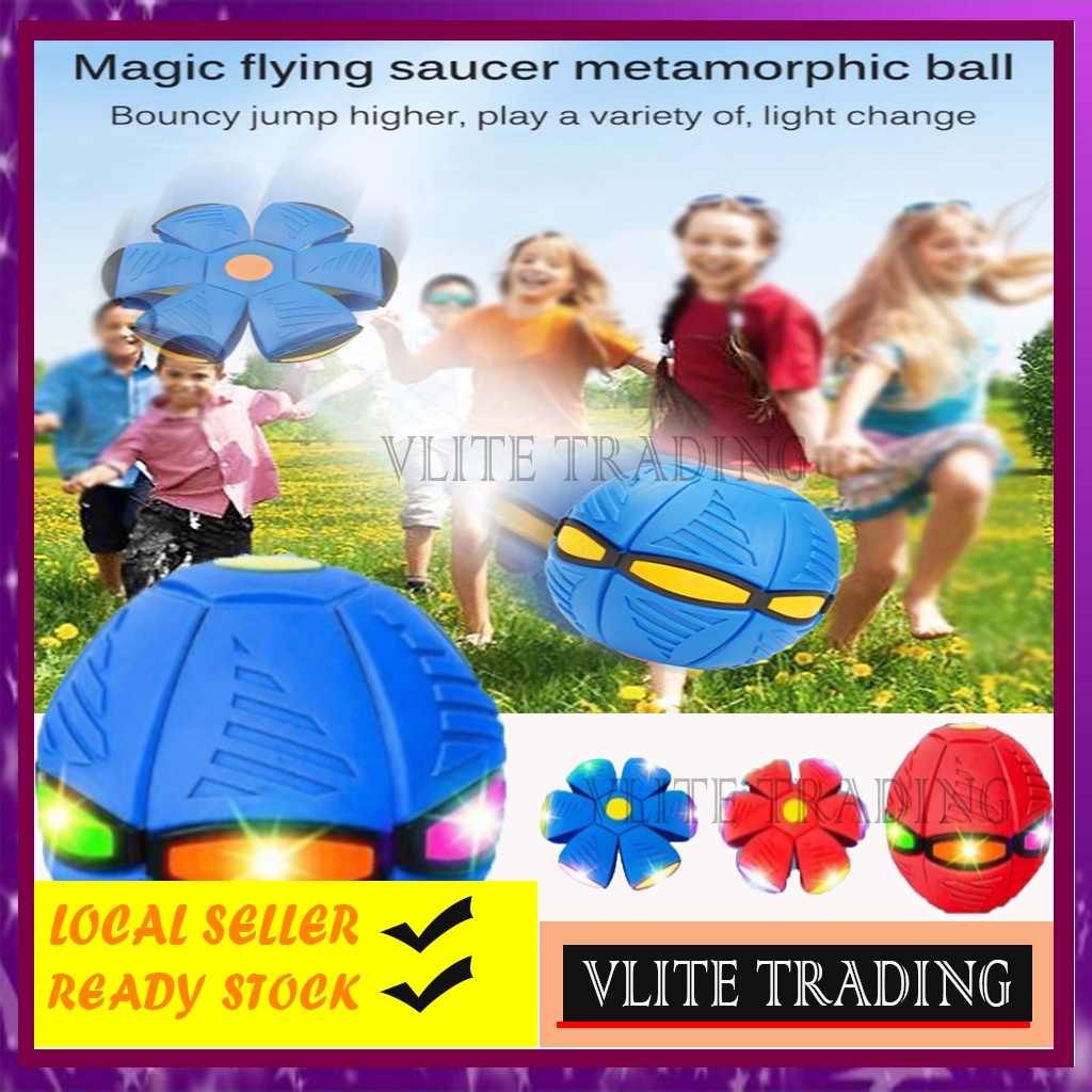 UFO Magic Ball For Kids With Led Light, Flying UFO Ball for Kids, Magic ...