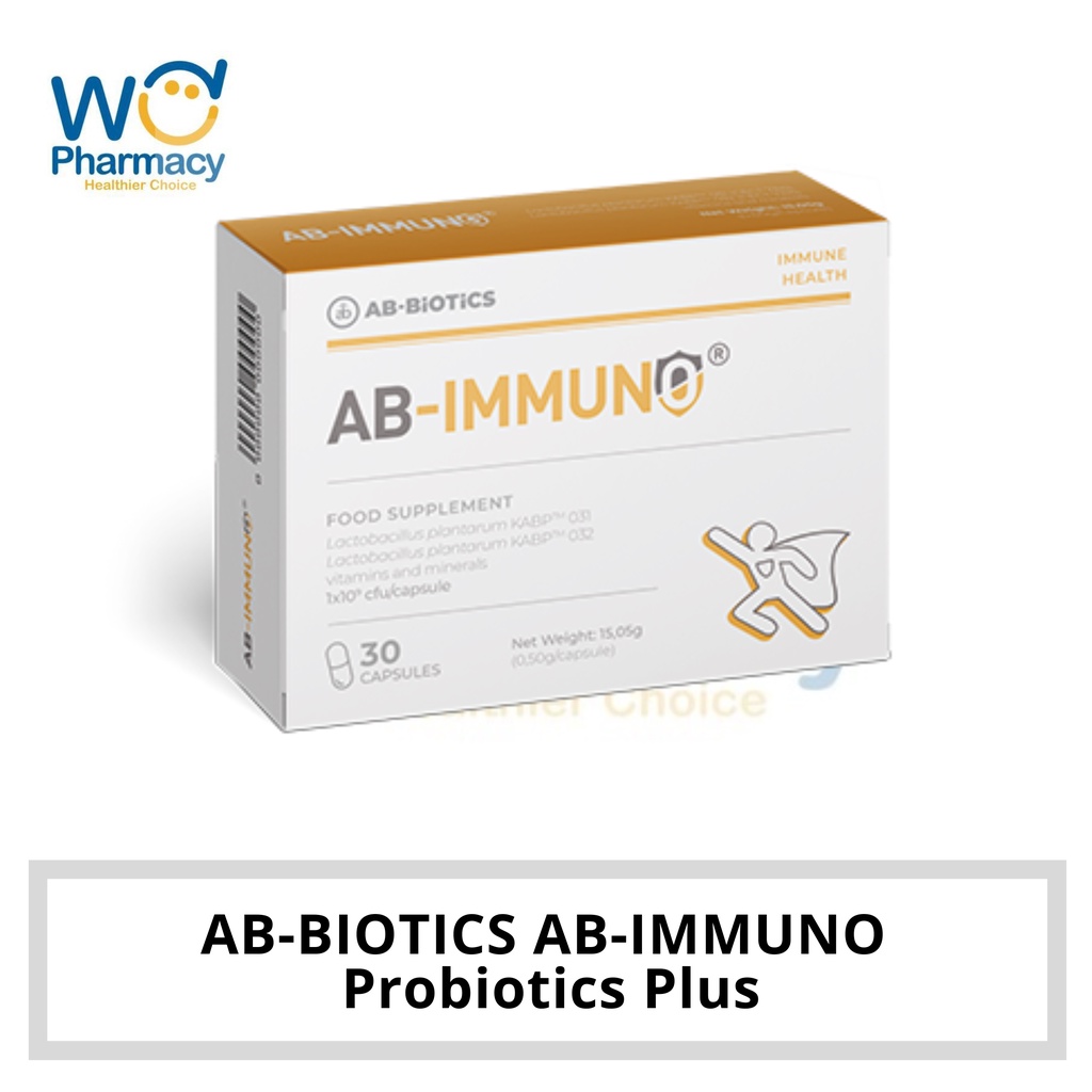 PROMO🔥 AB-IMMUNO Probiotics Plus 30's | Exp: 04/2025 | Shopee Malaysia
