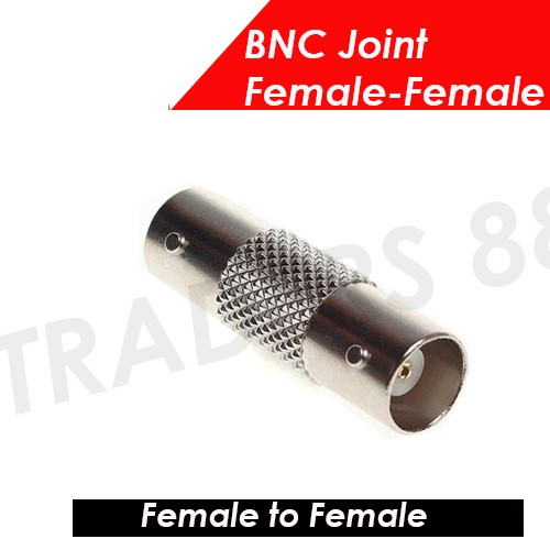 RG59 Coaxial Connector for CCTV Camera Inline Joint BNC Straight Joint ...
