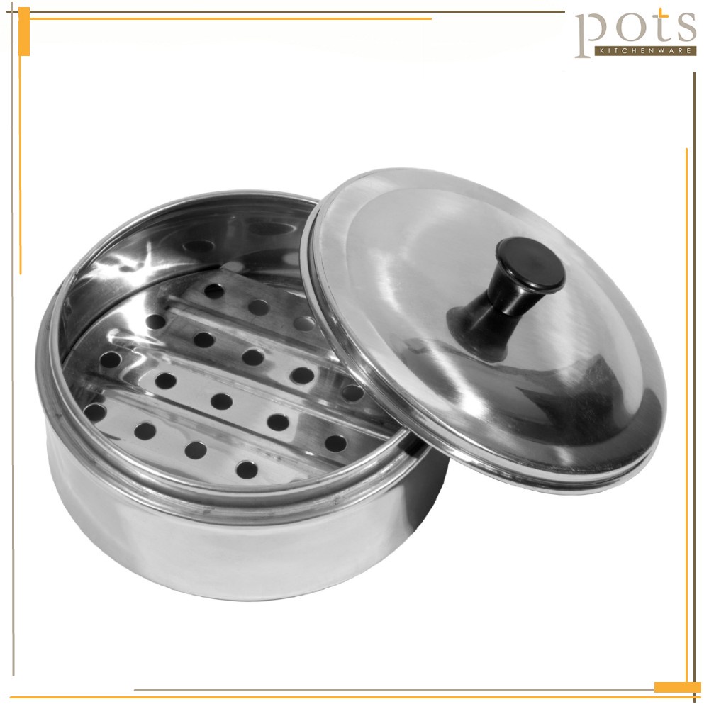 Stainless Steel Serving Steam Dim Sum Dishes Steaming Basket Steamer ...