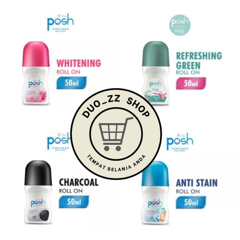 Posh Roll On Deodorant 50ml | Shopee Malaysia