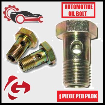 [Kit] AUTOMOTIVE USE OIL BOLT , BANJO BOLT , METRIC SIZES, 1 PIECE PER ...