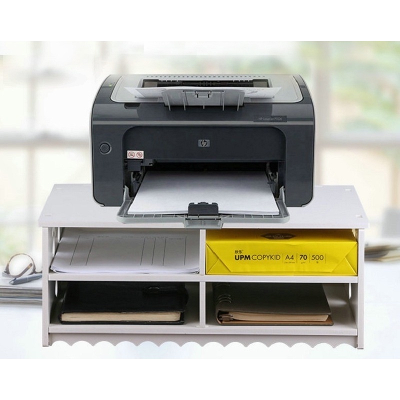 printer file A4 paper desktop storage rack multilayer office rak alamri ...