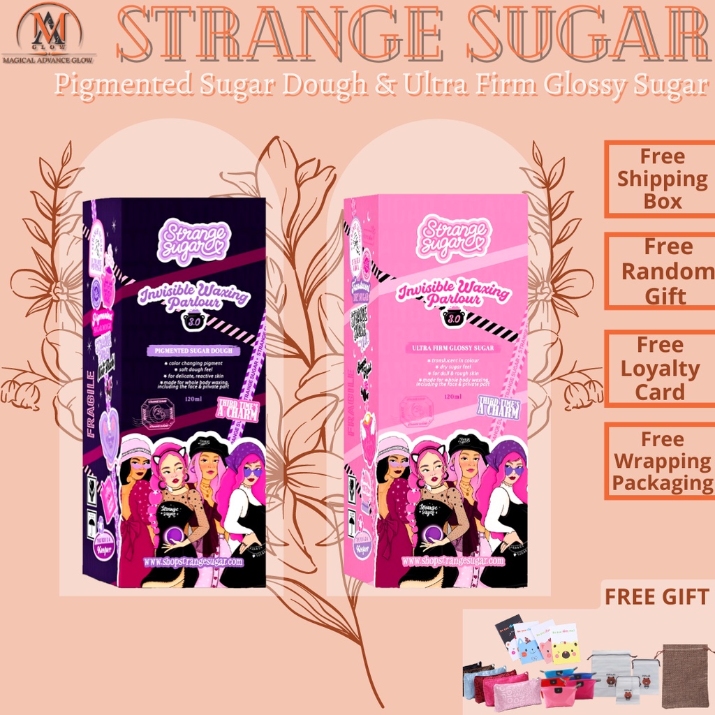 [STRANGE SUGAR] INVISIBLE WAXING PARLOUR 3.0 "TRANSLUCENT DRY SUGAR ...