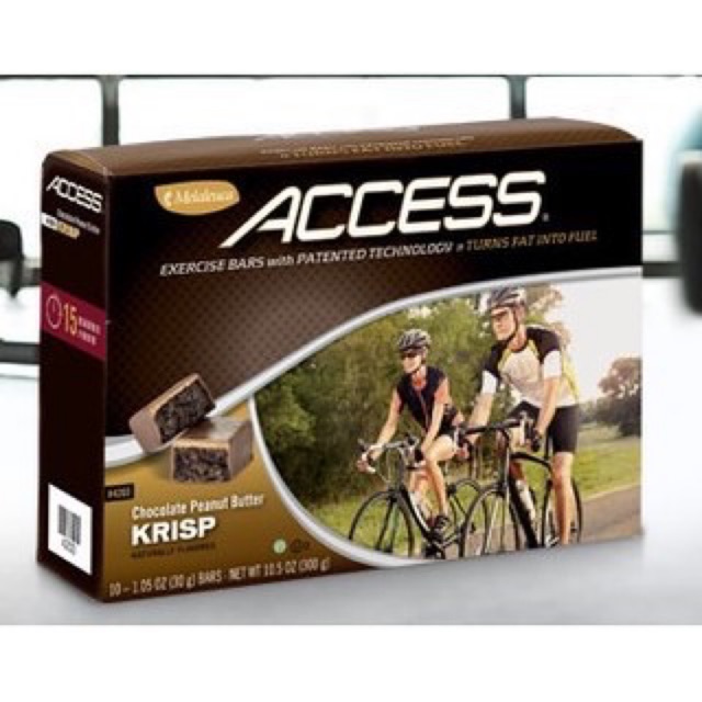 Melaleuca Access Exercise Bars Chocolate Peanut Butter Krisp 活力棒 ...