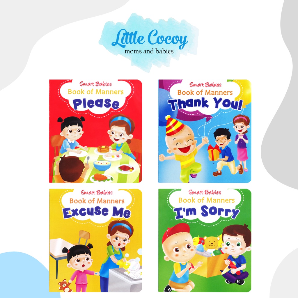 Smart Babies Book of Manners (Excuse Me, Thank you, Sorry, Please ...