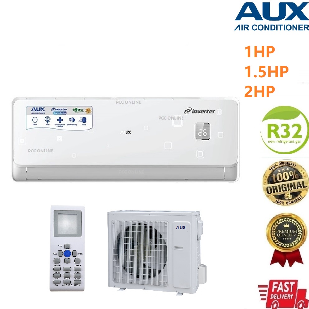AUX AIR CONDITIONER INVERTER 1HP/1.5HP/2HP (R32) | Shopee Malaysia