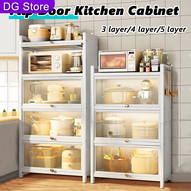DG Ready Stock Kitchen rack floor-to-ceiling multi-layer microwave oven ...