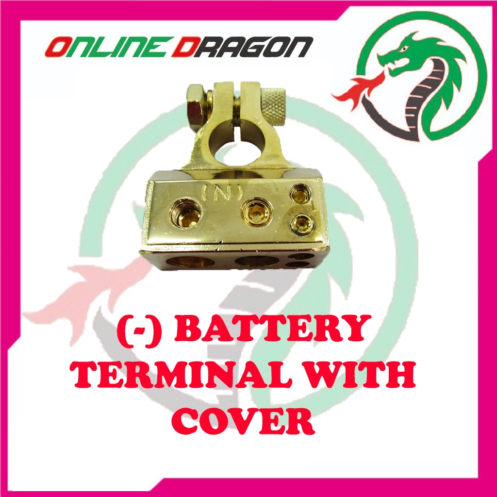 Negative (-) Auto Car Battery Terminals 4/8 Gauge | Shopee Malaysia