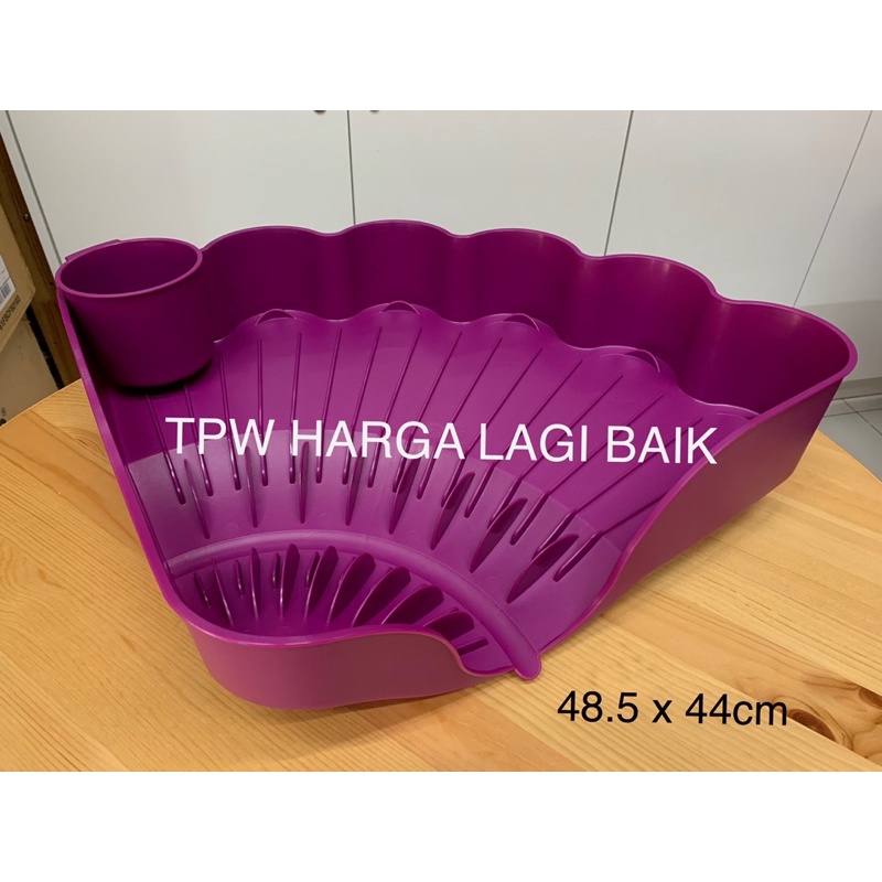 Tupperware Purple Dish Rack / Rak Tempat Letak Pinggan /Bekas Original ...