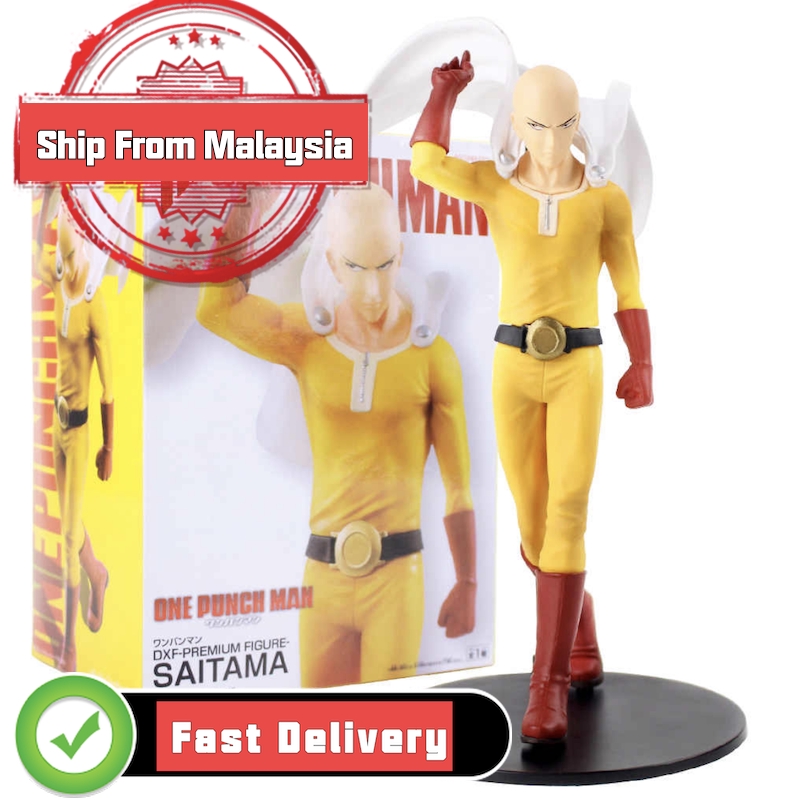 Anime One PunchMan DXF Premium Figure Saitama PVC Figure Collectible ...
