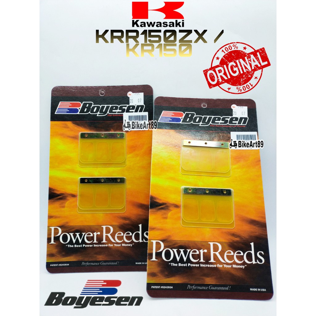 Reed Valve Boyesen KRR150ZX / KR150 / KRR150ZX 100% Original Made In ...