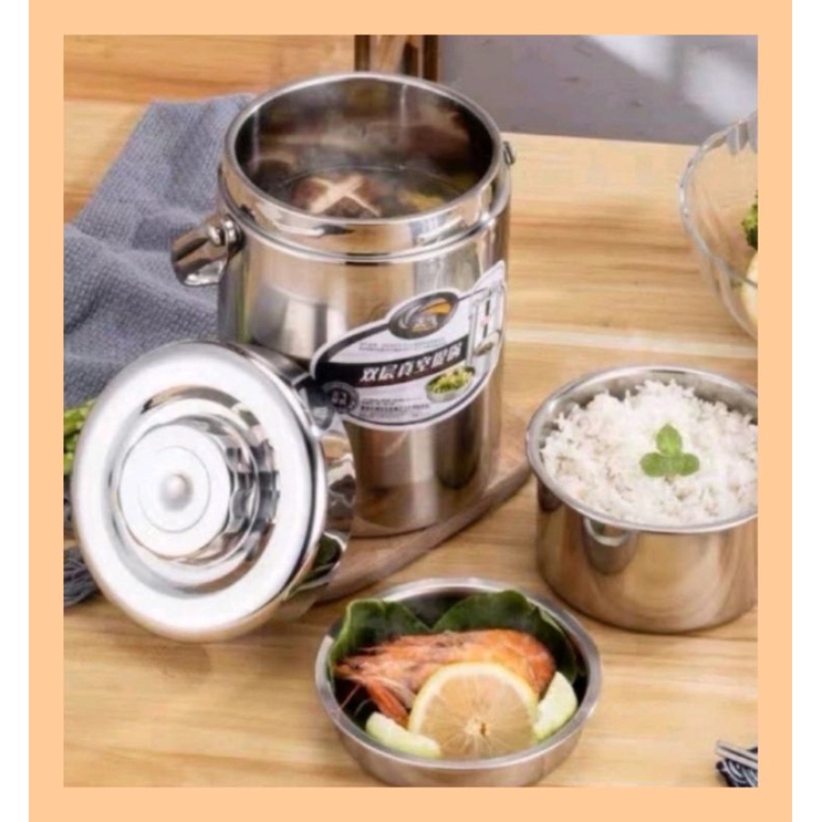 [Ready Stock] HICOOK 1.4L Stainless Steel SUS304 Portable Pot Keep Warm ...