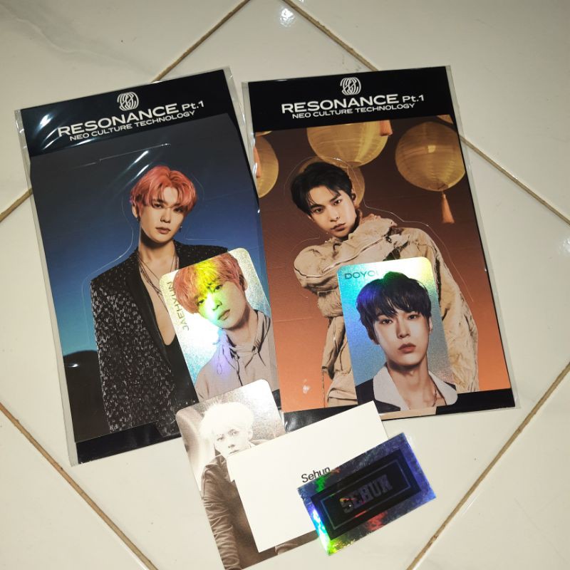 Standee Resonance Doyoung Jaehyun Set With Hologram Photocard | Shopee ...