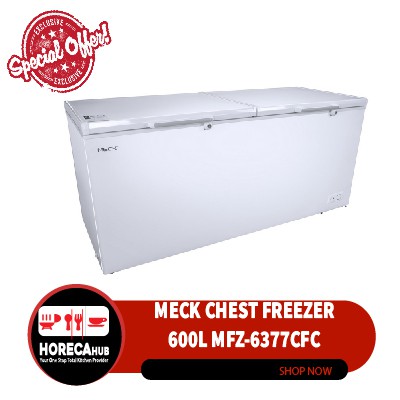 **NEW ITEM**MECK CHEST FREEZER 600L MFZ-6377CFC (HORECA) | Shopee Malaysia