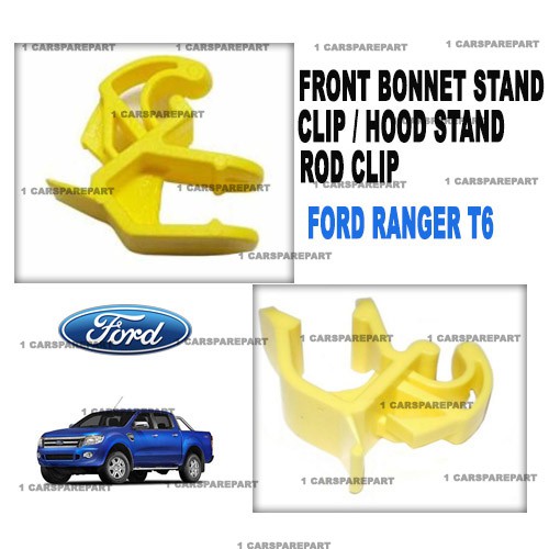 ORIGINAL TYPE FORD RANGER T6 FRONT BONNET STAND CLIP/HOOD STAND ROD ...