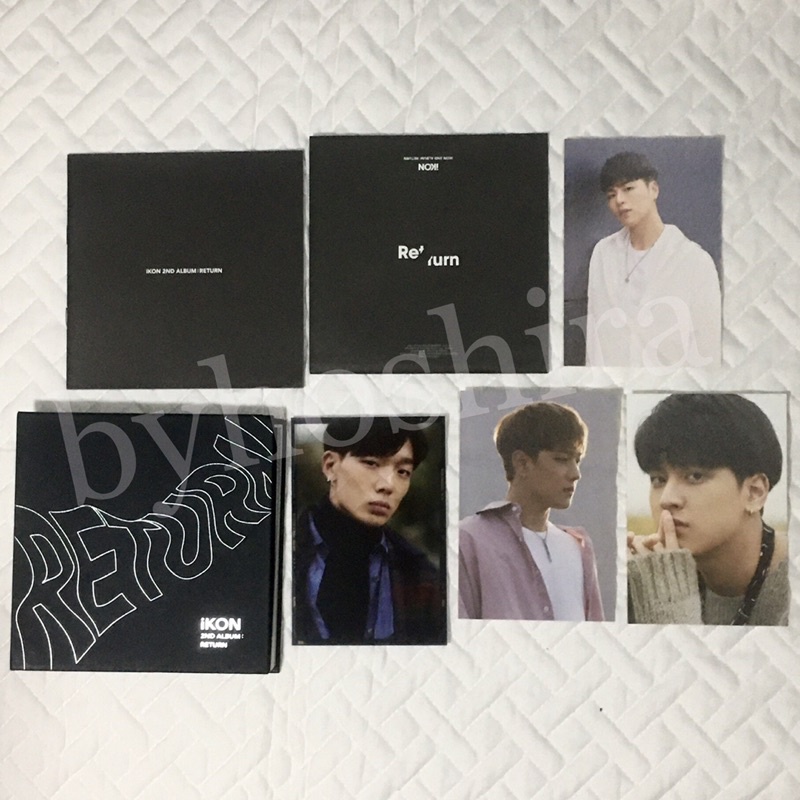 iKON RETURN ALBUM (black version) | Shopee Malaysia