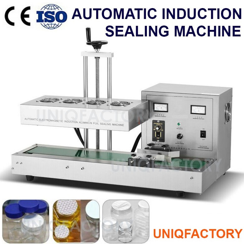 Automatic Conveyor Electromagnetic Induction Sealing Machine Bottle ...