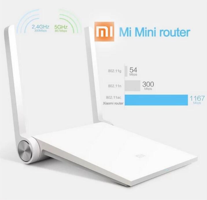 Xiaomi Mi WIFI Mini Router + Safety Mark Adapter 2.4Ghz / 5Ghz Repeater ...