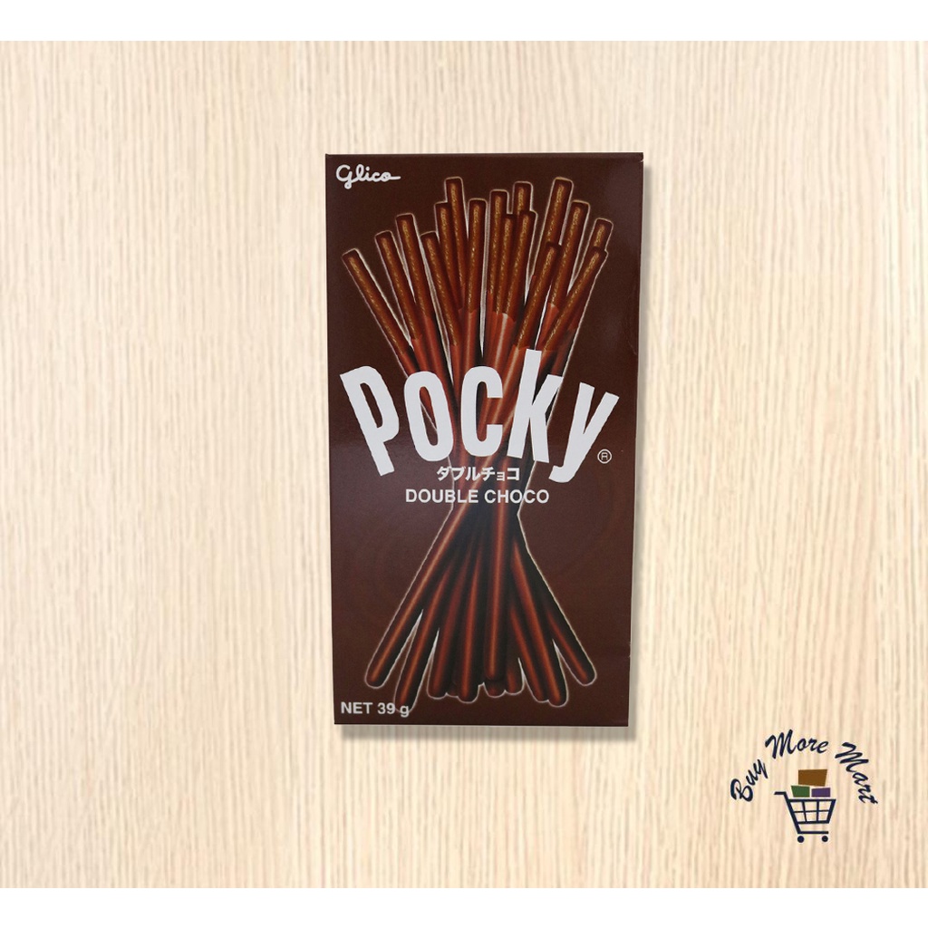 Glico Pocky Double Chocolate Biscuit Stick 39g | Shopee Malaysia