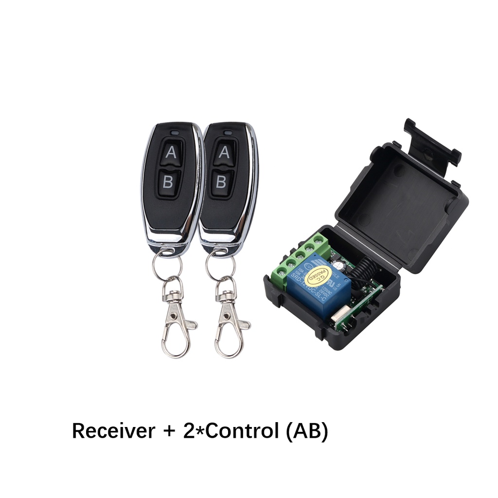 433Mhz 12V RF Transmitter With Wireless Remote Universal Control ...