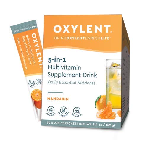 Oxylent 5-in-1 Multivitamin Powder Supplement Drink Mix Import From USA ...