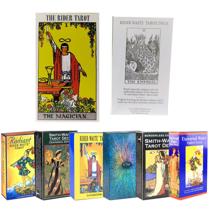 Rider Waite Timeless Smith Tarot Deck Showcasing Dynamic Visions ...