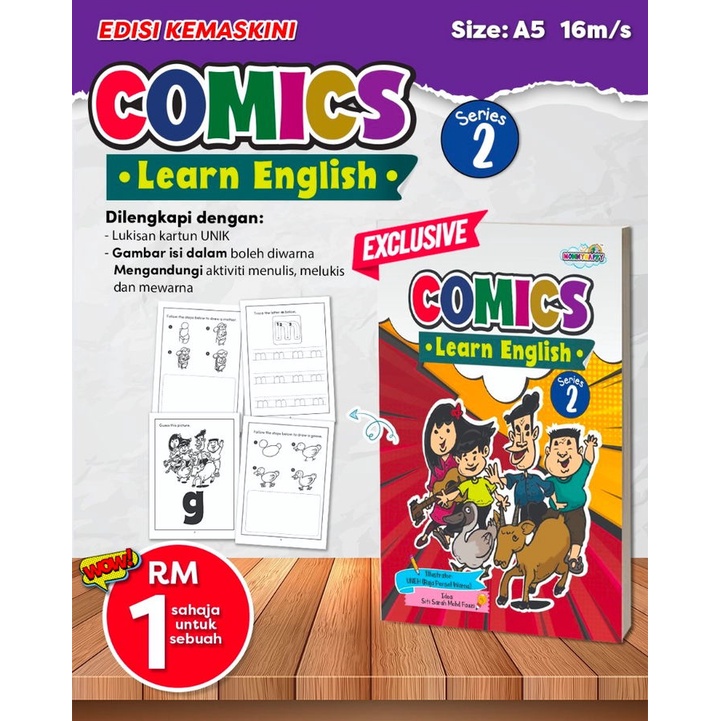 Siri Komik Pendidikan Mommy Happy | Buku Komik Bahasa Melayu | Buku ...