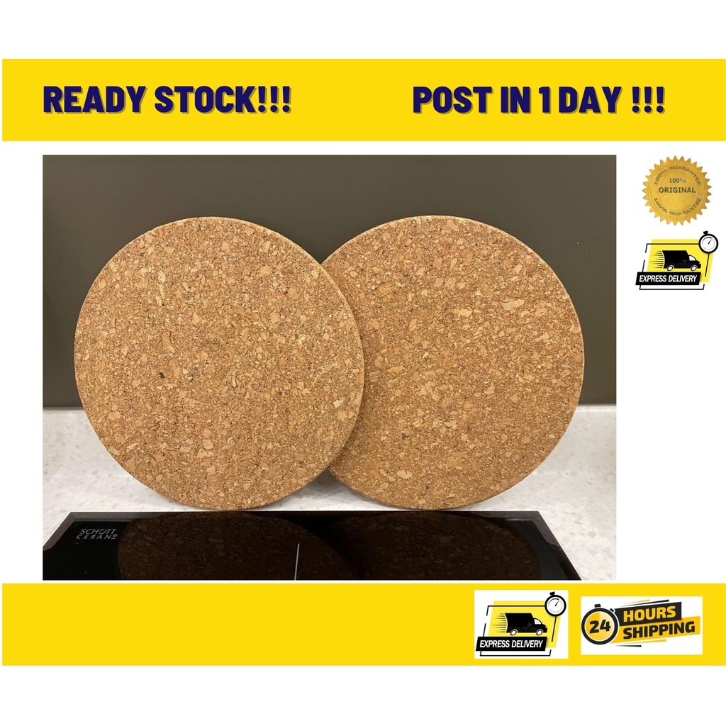 IKEA Original Product HEAT Pot Stand Alas Periuk Panas | Cork 19cm ...