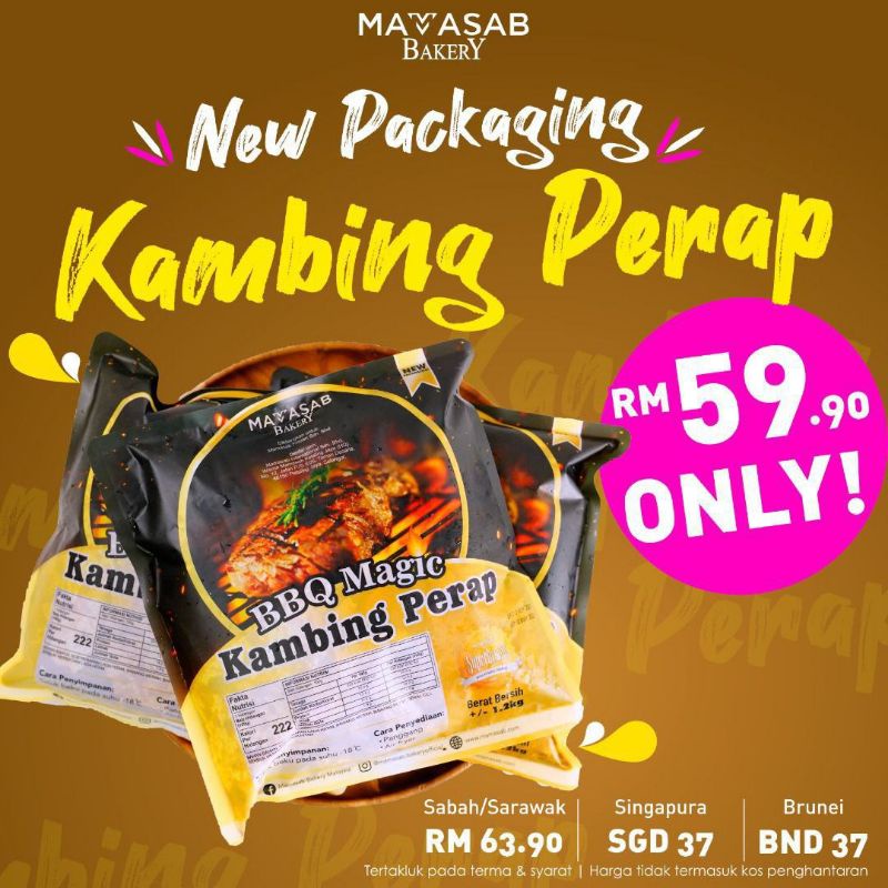 Kambing perap Mamasab | Shopee Malaysia
