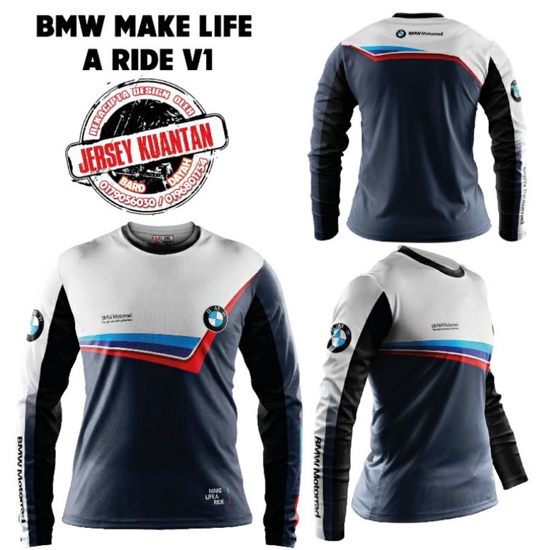 🇲🇾 Penghantaran dari Kuantan - Baju Bmw Motorrad Make Life A Ride V1 ...