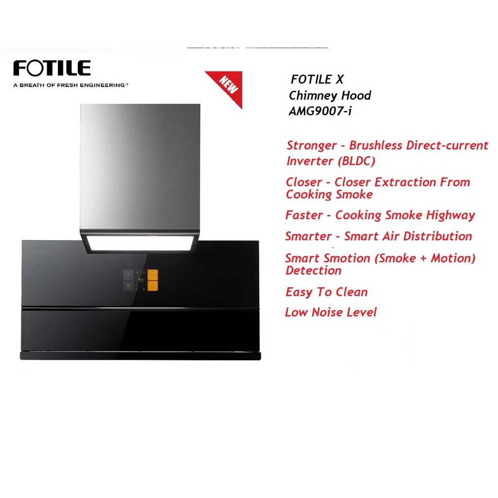 FOTILE Hood And Hob Package AMG9007I | Shopee Malaysia