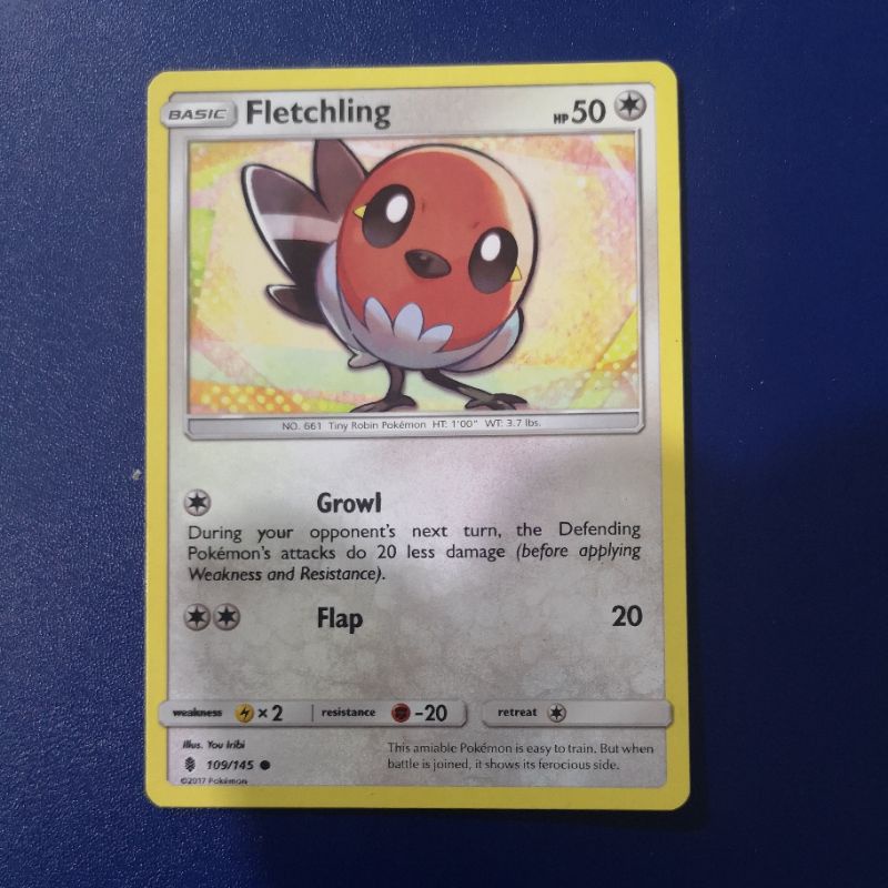 Original Pokemon TCG Fletchling | Shopee Malaysia