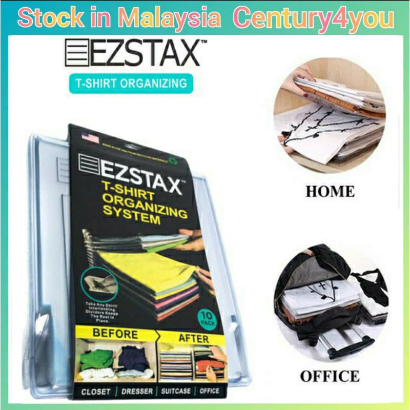 🔥EZSTAX🔥Storage Folding Board Document File Clothes Cloth Rack Drawer Desk Closet Cabinet Fast ...
