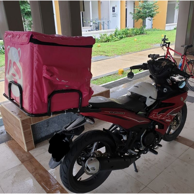🇲🇾Ready Stock🔥Motorcycle Rack Delivery Bag Rack Motorcycle Delivery ...