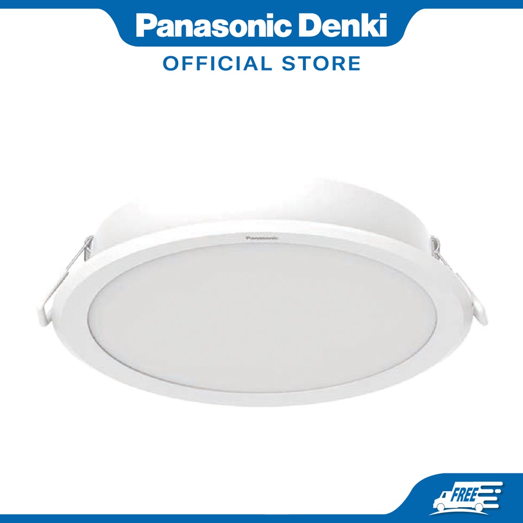 PANASONIC NNV70037WE1M LED Downlight 12W Warm White Energy Saving 10 PCS | Shopee Malaysia