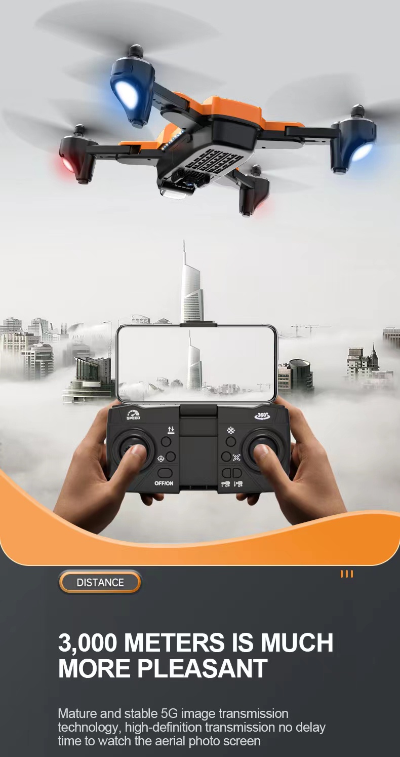 A5S Drone with Camera 8K Obstacle Avoidance Optical Flow Stability ...