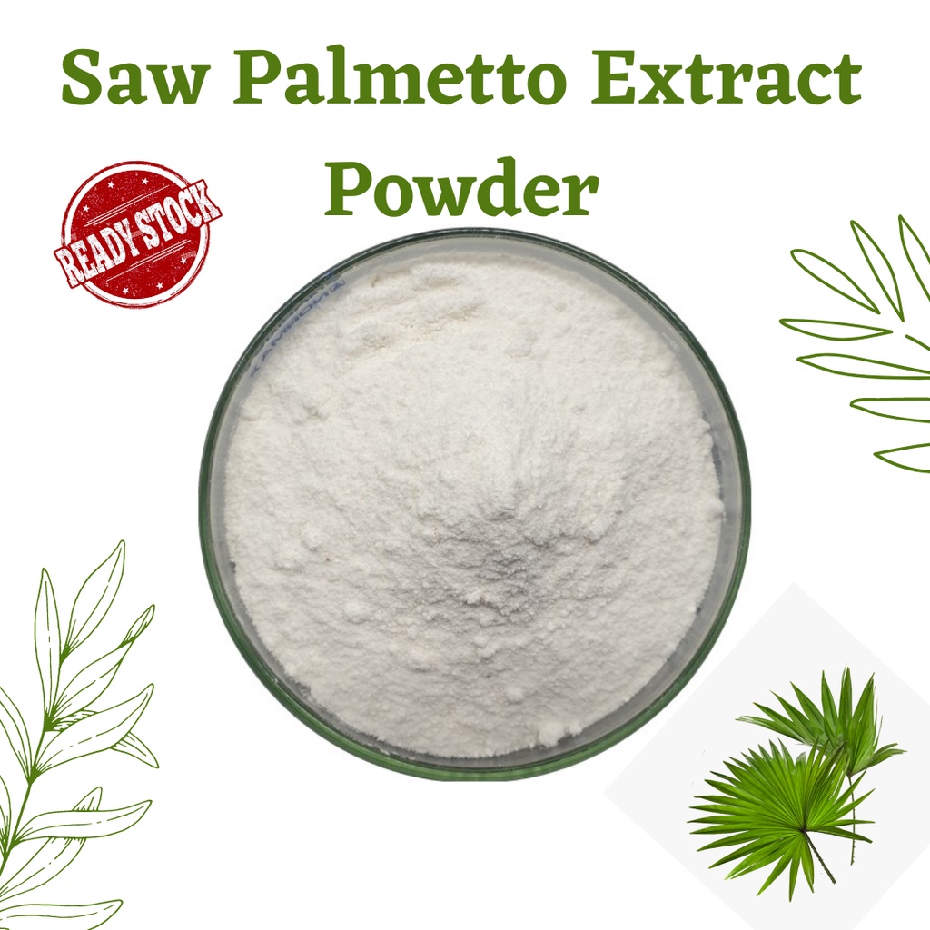 Saw Palmetto Powder Extract / Serbuk Ekstrak Saw Palmetto/ 锯棕榈提取物 - 10g ...