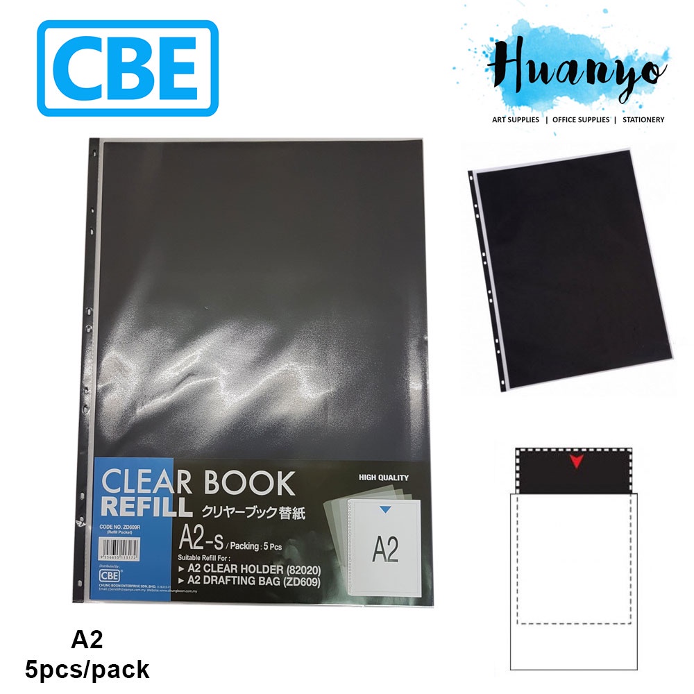 CBE Clear Book Refill Pocket Sheet Protector A2 | Shopee Malaysia