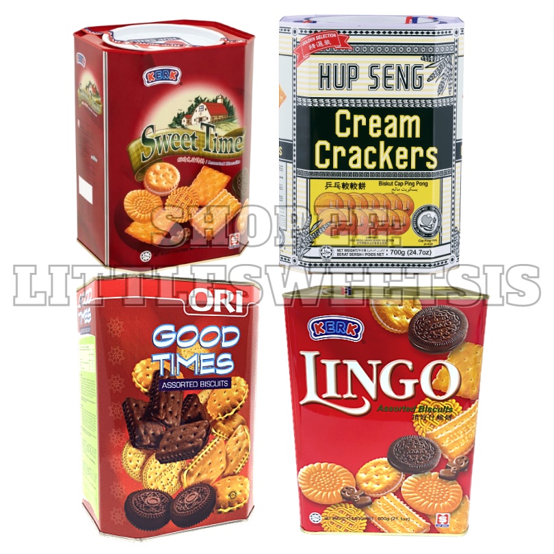HUP SENG CREAM CRACKERS/ ASSORTED BISCUITS / LEE ASSORTED BISCUIT [520G ...