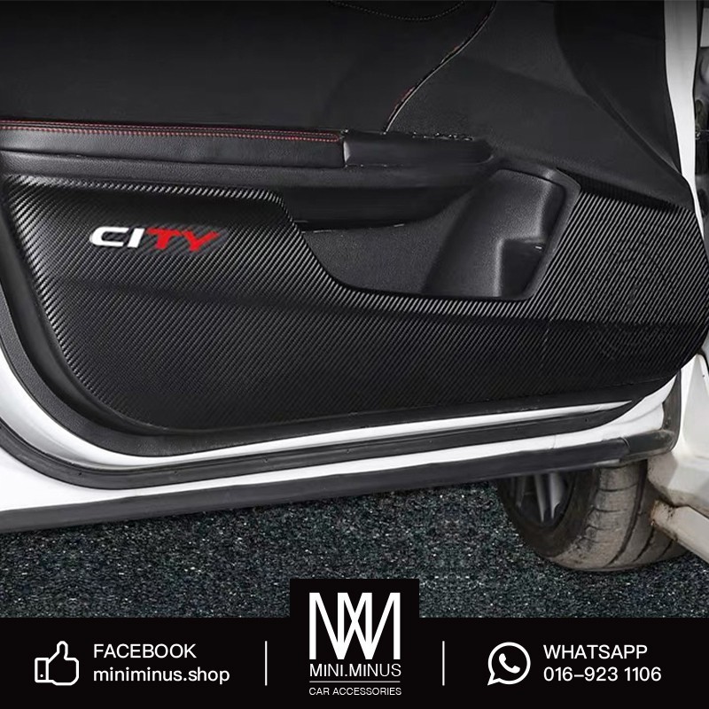 Honda City (2014-2019) Anti Side Kick Sticker | Shopee Malaysia