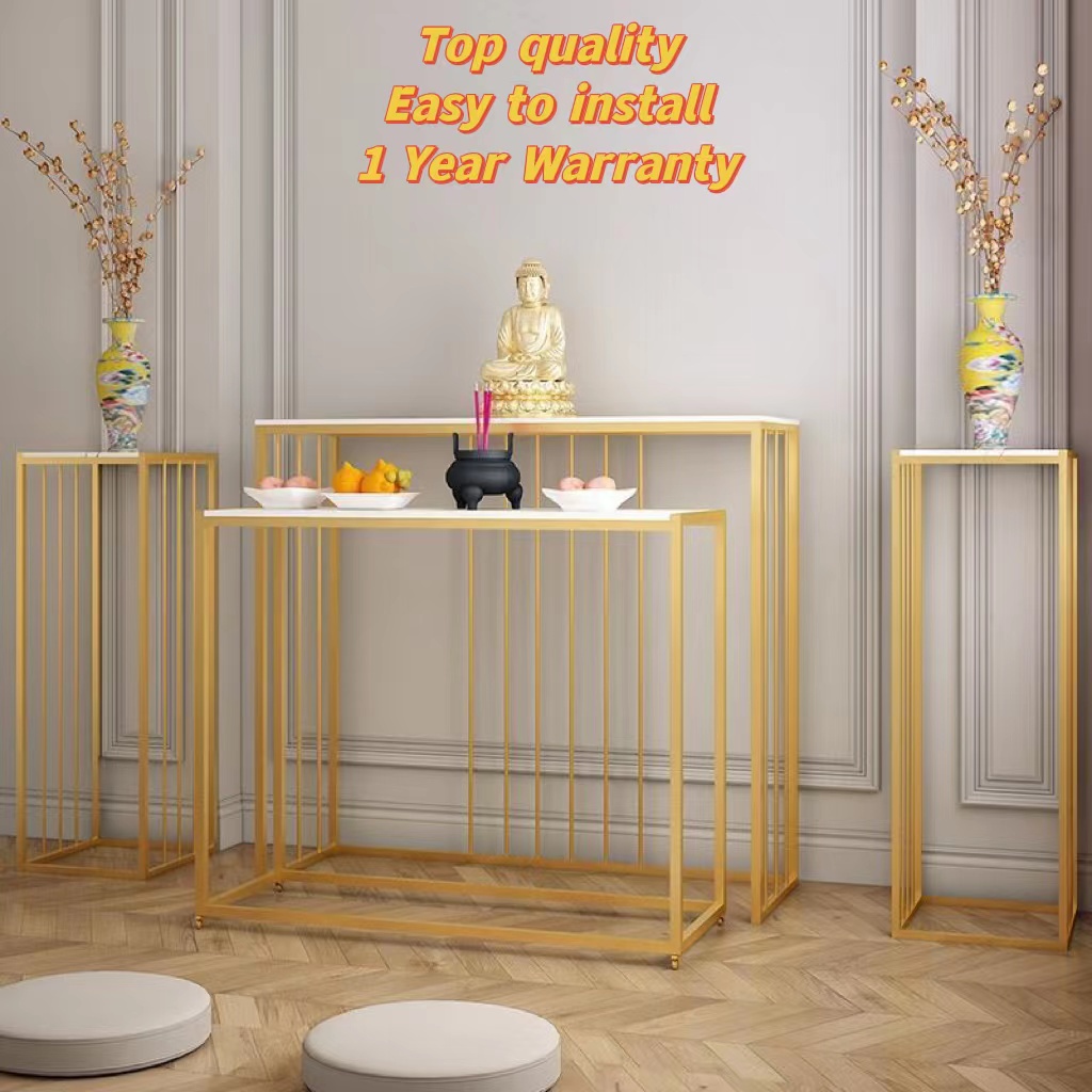 Modern light luxury double-layer God of Wealth for Buddha table for ...