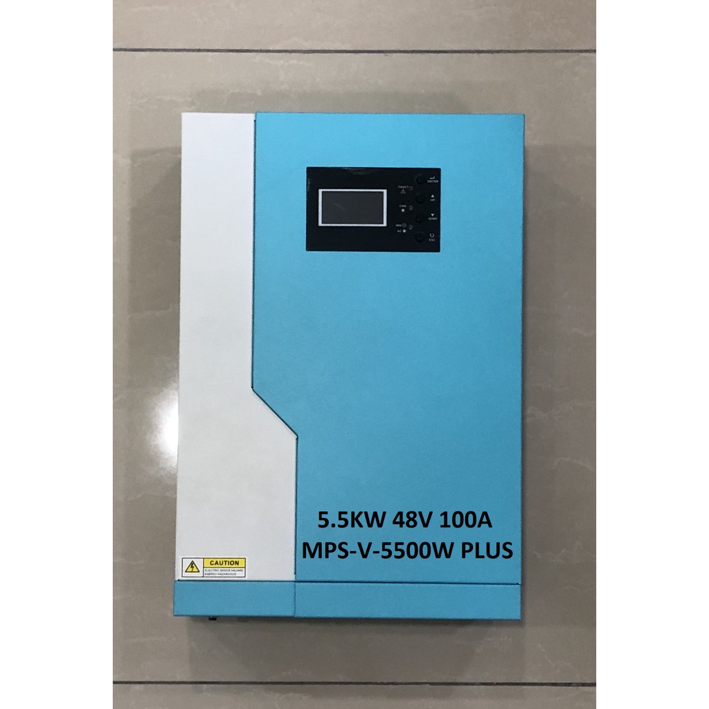 MPPT Solar Inverter MPS-V PLUS SERIES 5.5KW 48V 100A Charger Run ...