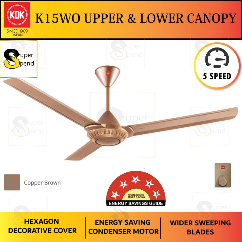 [ Pre Order ] KDK K15W0 Upper & Lower canopy | Shopee Malaysia