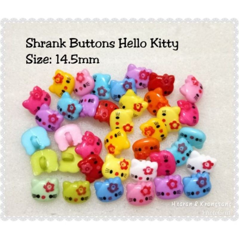 Shrank Buttons Hello Kitty | Shopee Malaysia