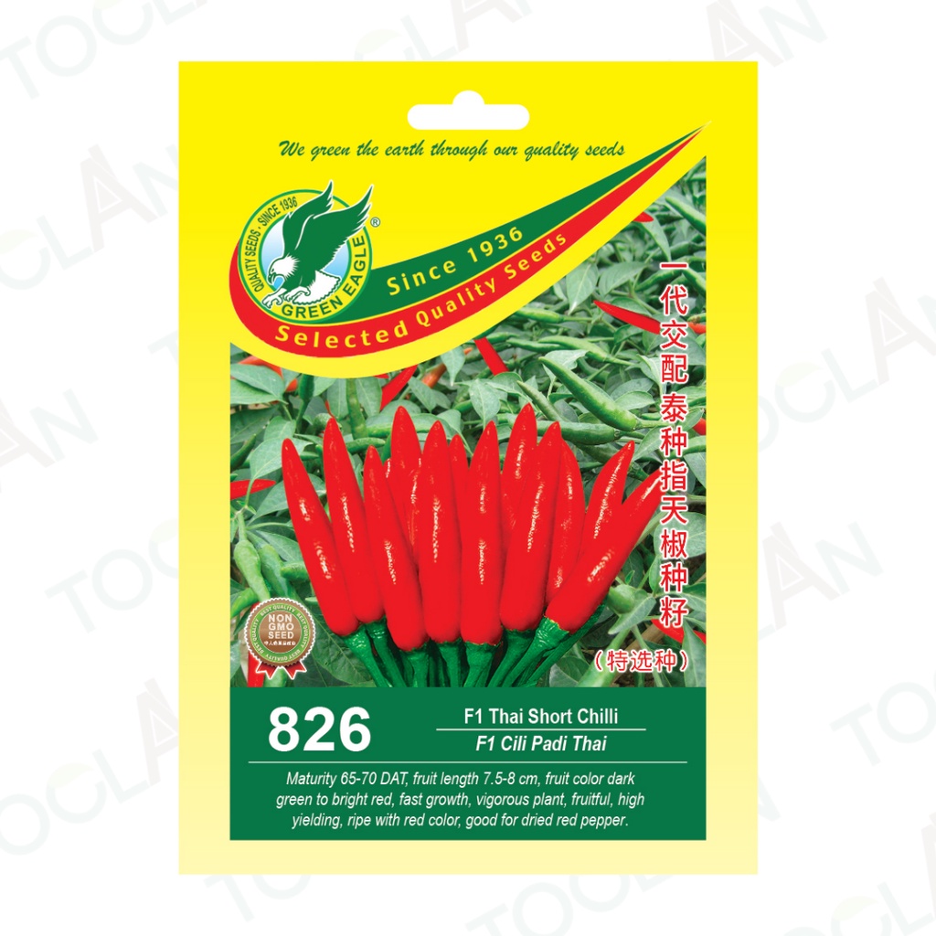 F1 Hybrid Thai Short Chili Seeds / Benih F1 Hibrid Cili Padi Thai ...